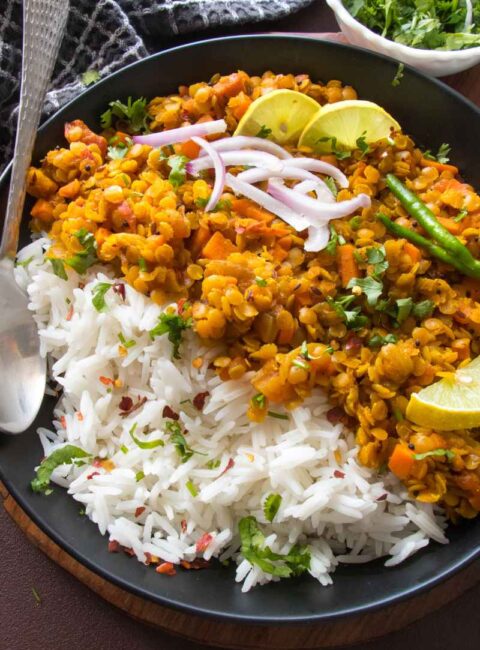 Red Kidney Beans Curry, Indian Rajma Masala - Magenta Streaks