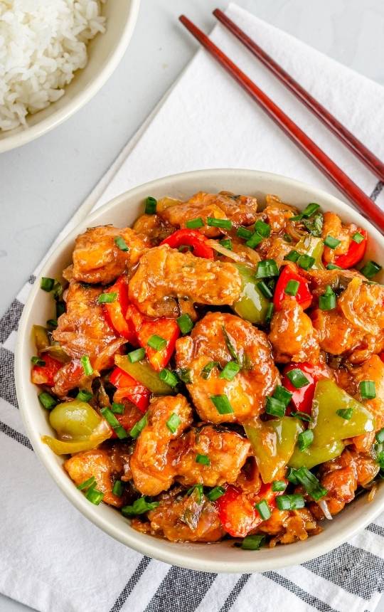 Sweet and Sour Chicken Recipe - Magenta Streaks